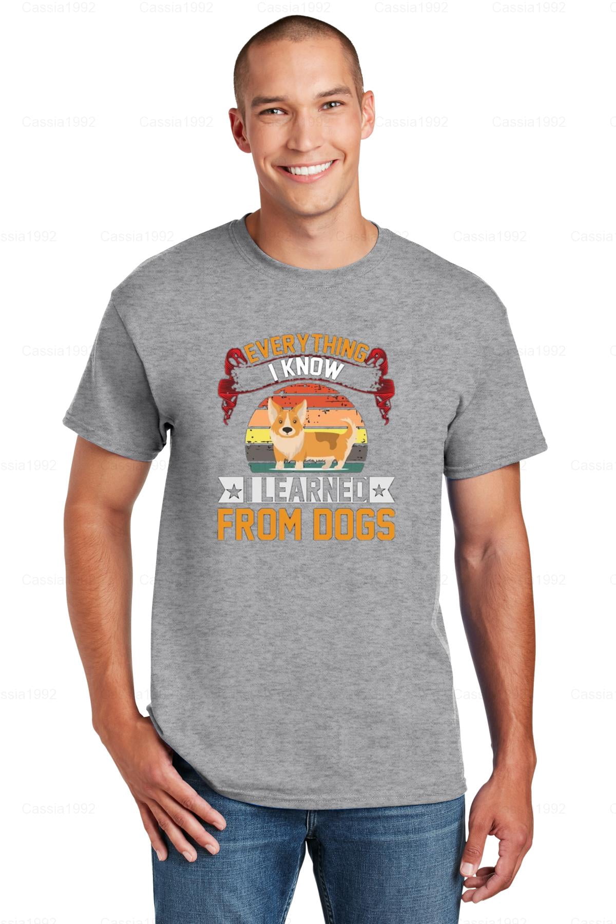 Everything I Know I Learned From My Cat Funny Pet Owner Vintage Quote ...