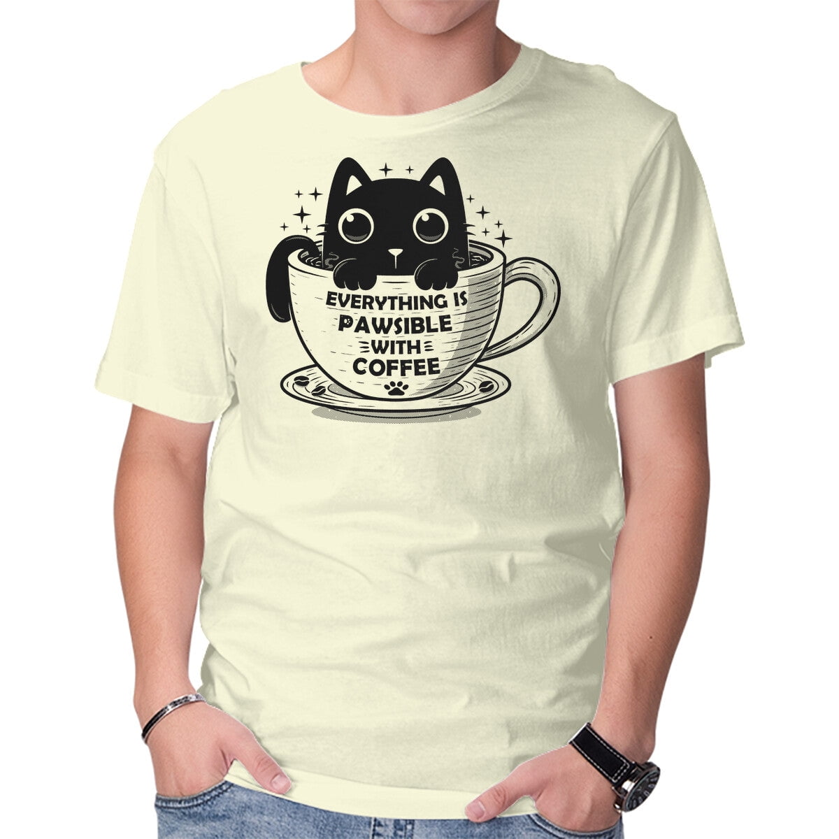 Everything Is Pawsible Unisex T-Shirt Tee Sweatshirt Hoodie Tank Top ...