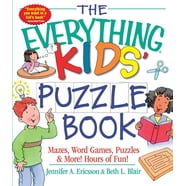 Children's Puzzle Book: Brain Games and Crossword Puzzles For Kids ...