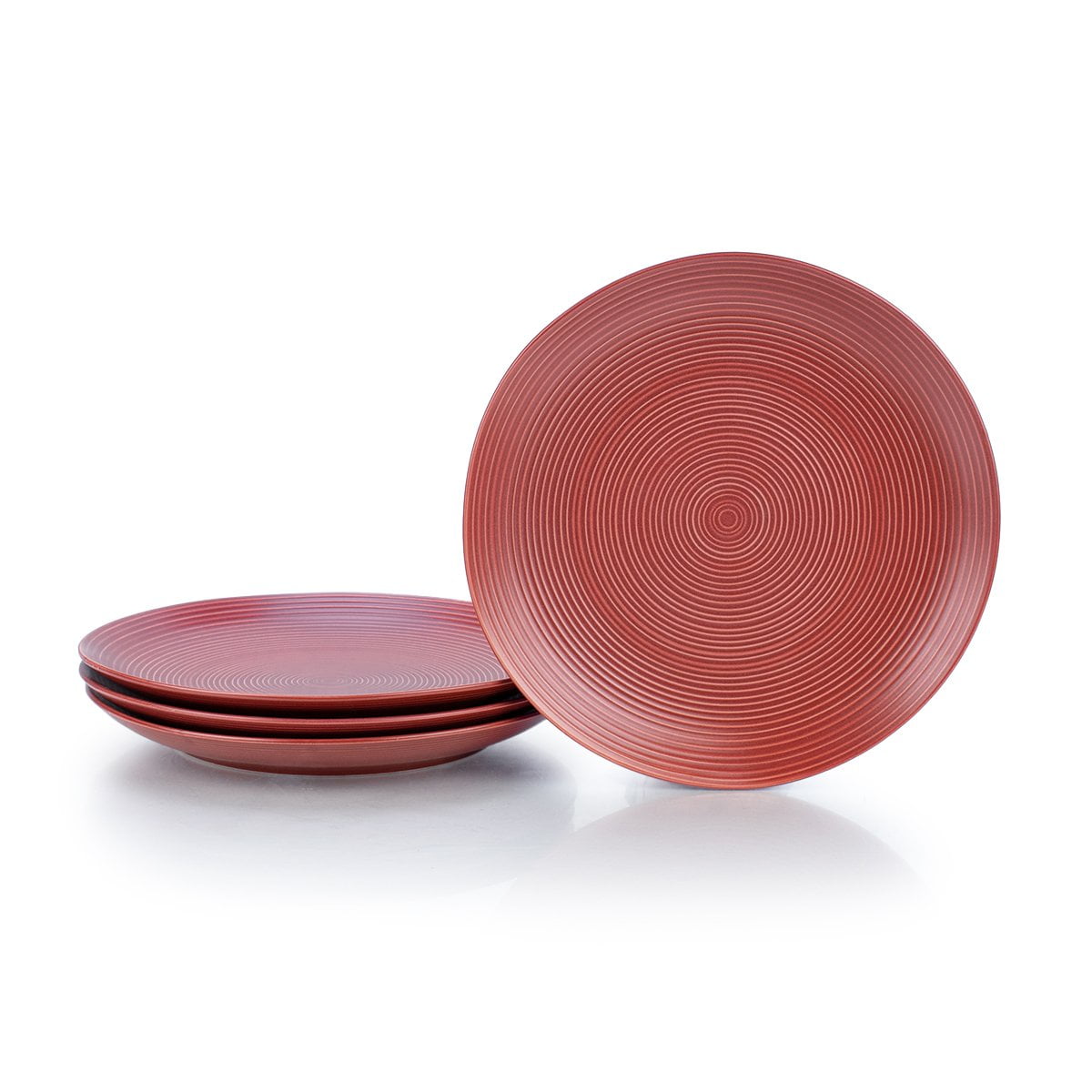 Everything Kitchens Modern Colorful Neutrals - Rippled 10.5" Dinner ...