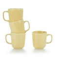 Everything Kitchens Modern Colorful Neutrals - Rippled 12oz Mugs (Set ...