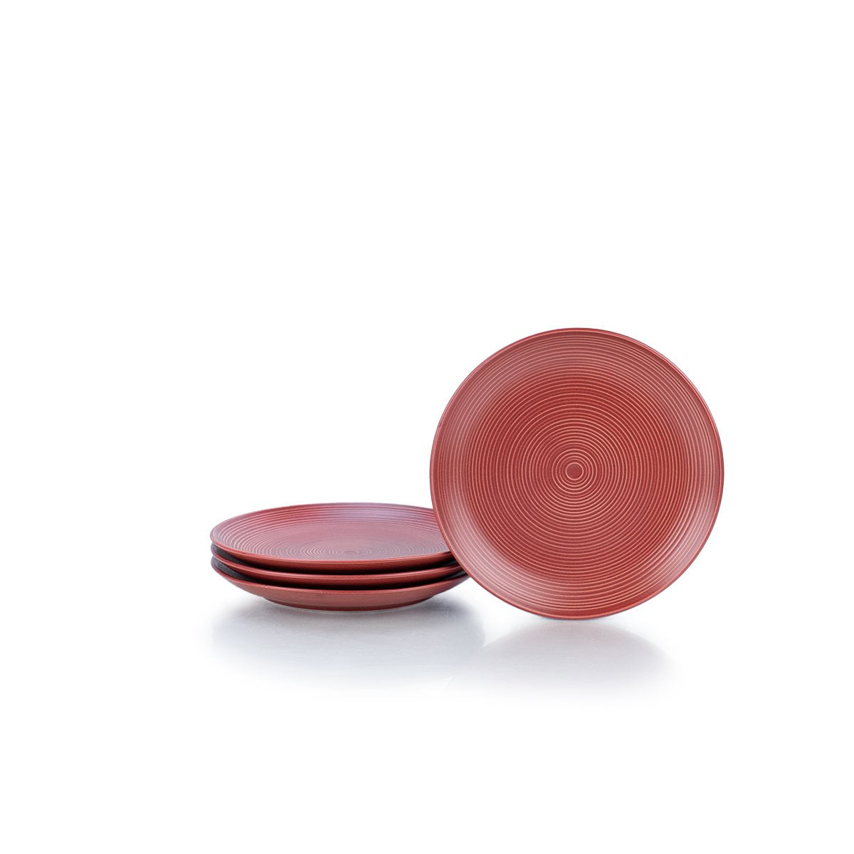 Everything Kitchens Modern Colorful Neutrals - Rippled 8" Side Plates ...