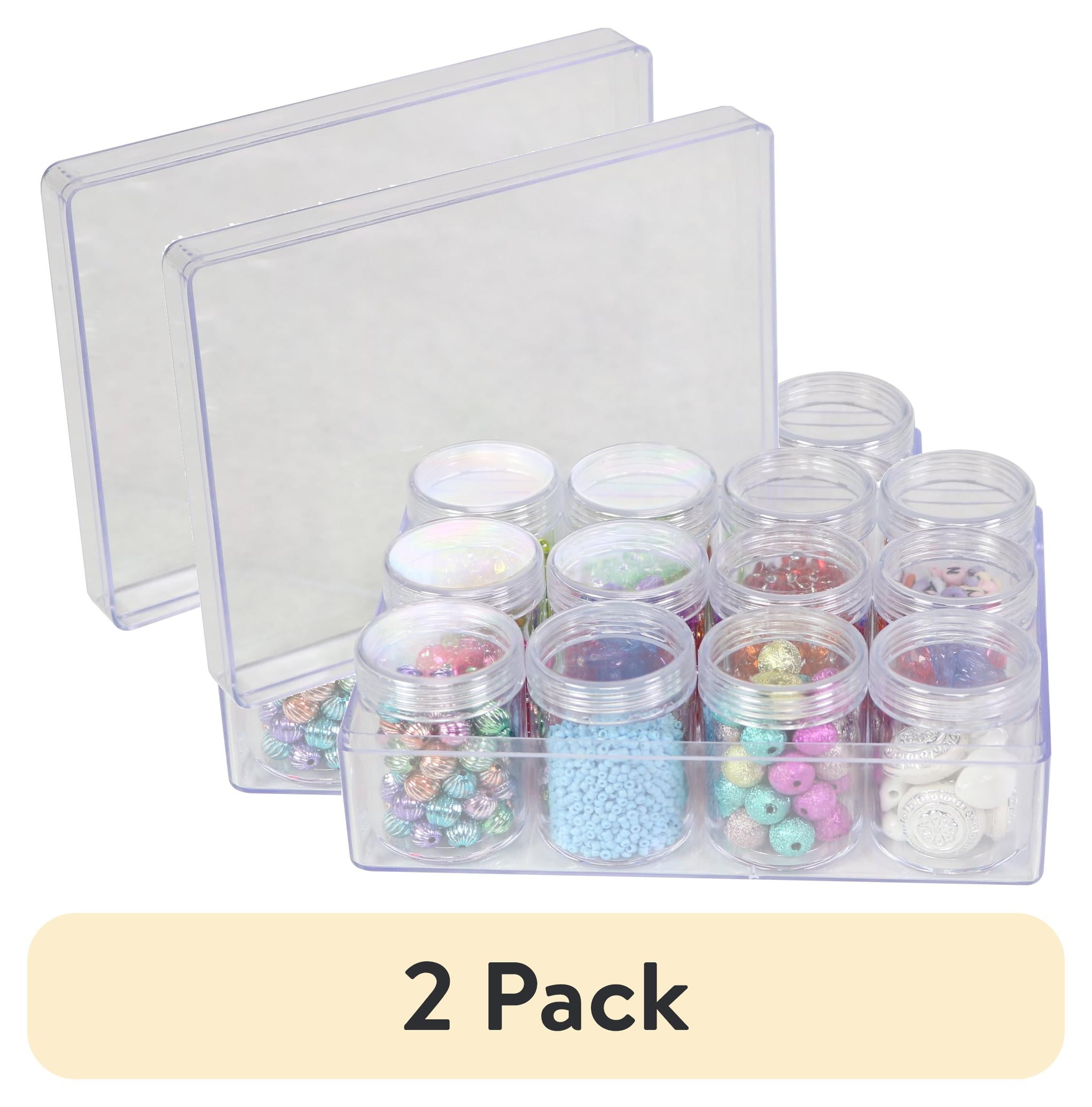 (2 pack) Everything Mary 12-Unit Plastic Beading Craft and Hobby ...