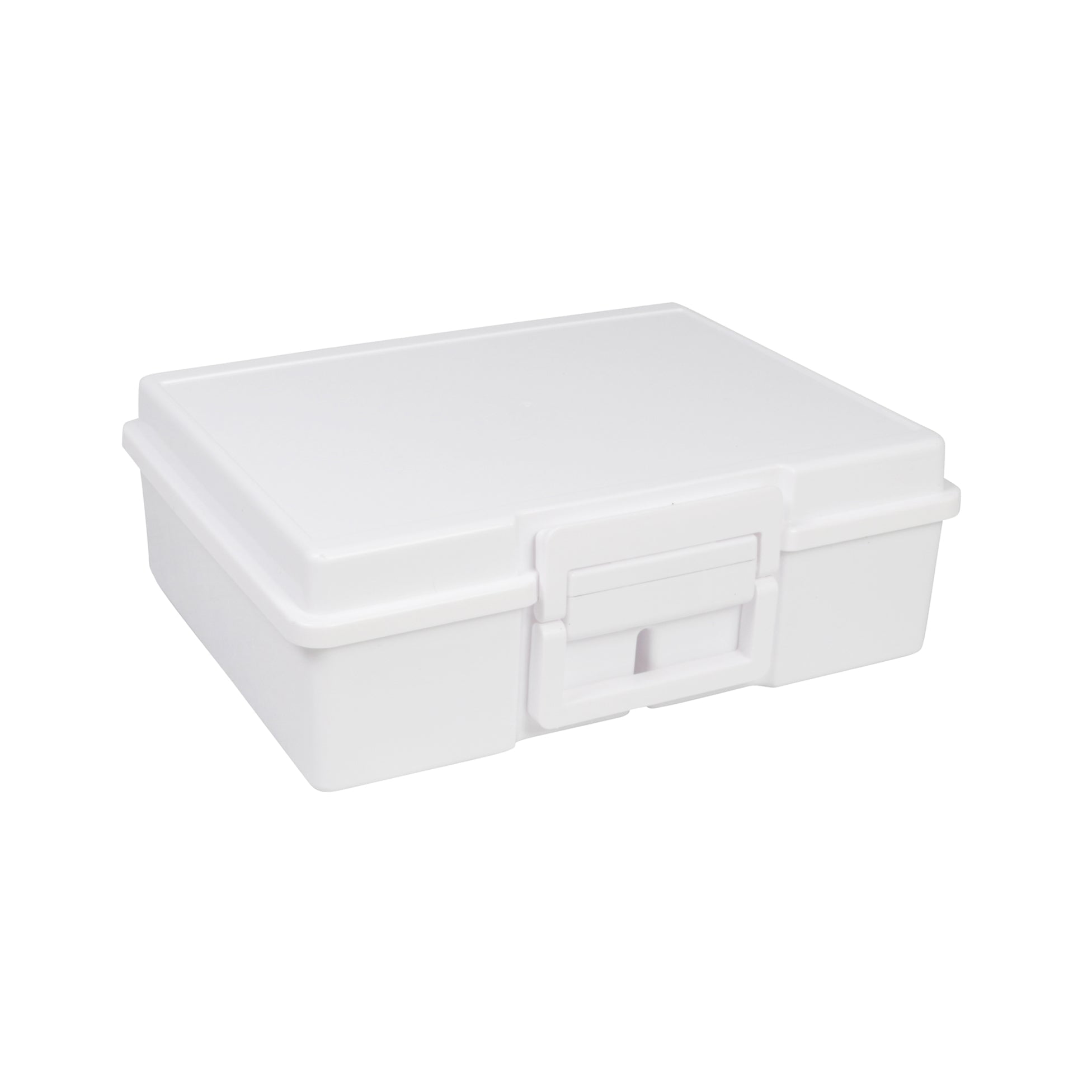 Everything Mary 4" x 6" Photo Storage Box, White - 16 Inner Organizer ...