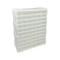 Everything Mary 60 Drawer Organizer, White - Multi-Purpose Plastic ...