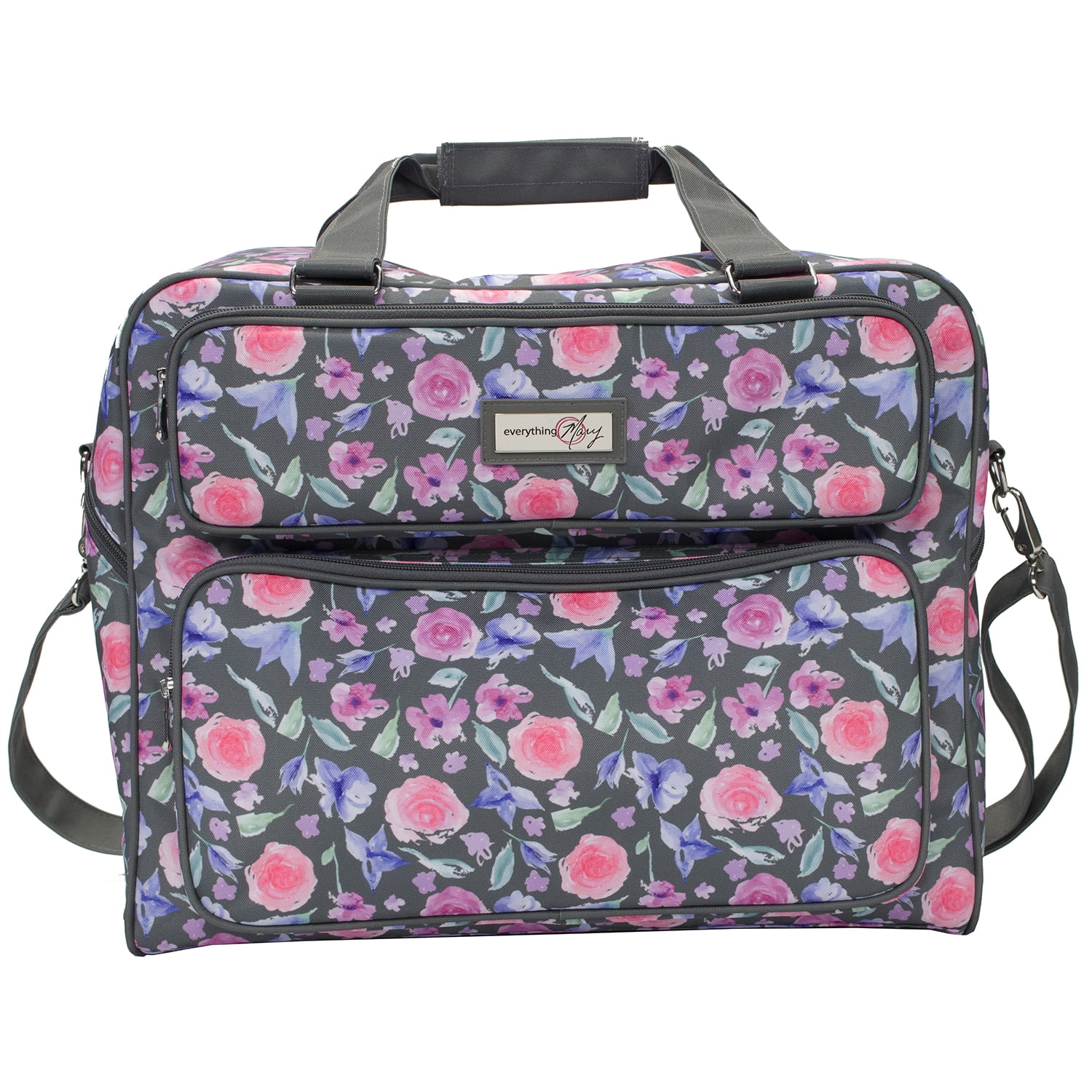 Everything Mary Sewing Machine Carrying Storage Case, Floral - Walmart.com