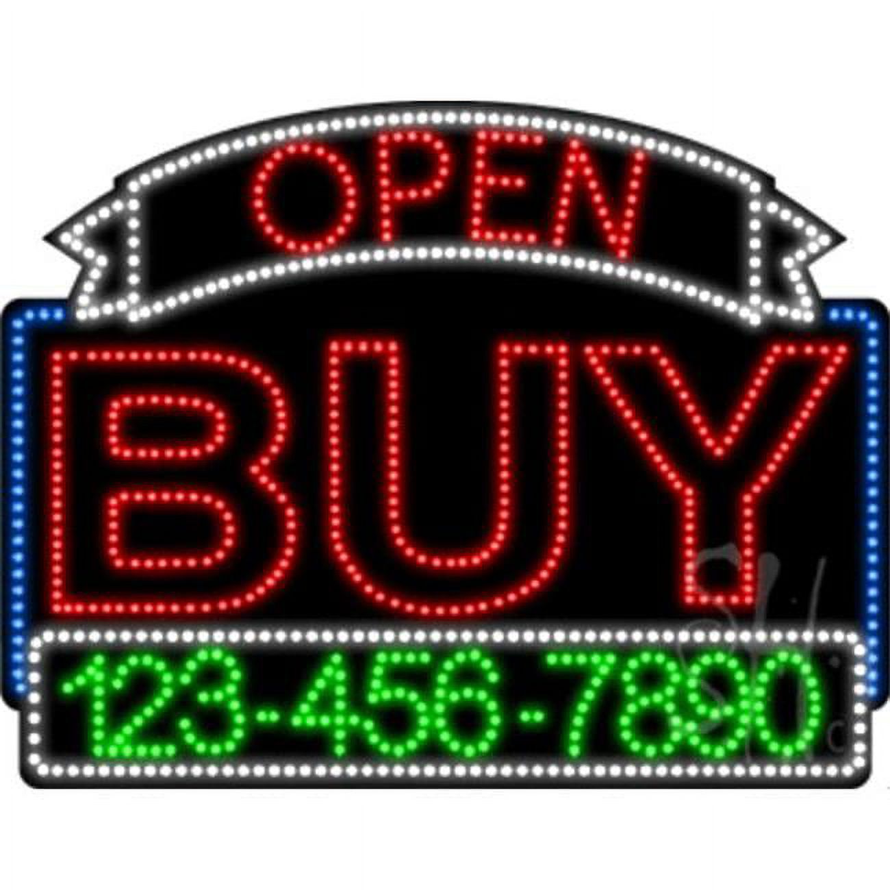 Everything Neon Buy/Sell/Trade Open and Closed Animated LED Sign 24 ...