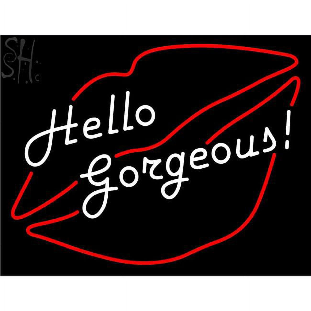 Everything Neon ENS-14623 Custom Jesi Haack Hello Gorgeous LED Neon ...