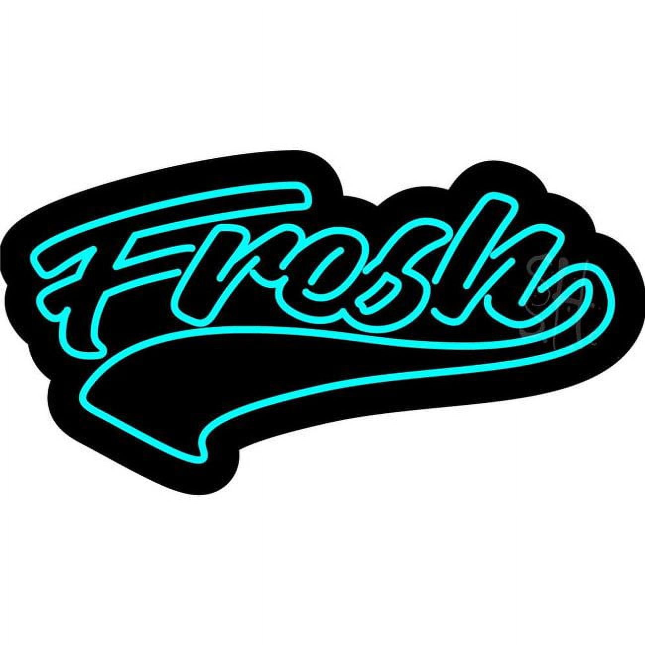 Everything Neon Fresh Contoured Black Backing LED Neon Sign 13 x 24 ...