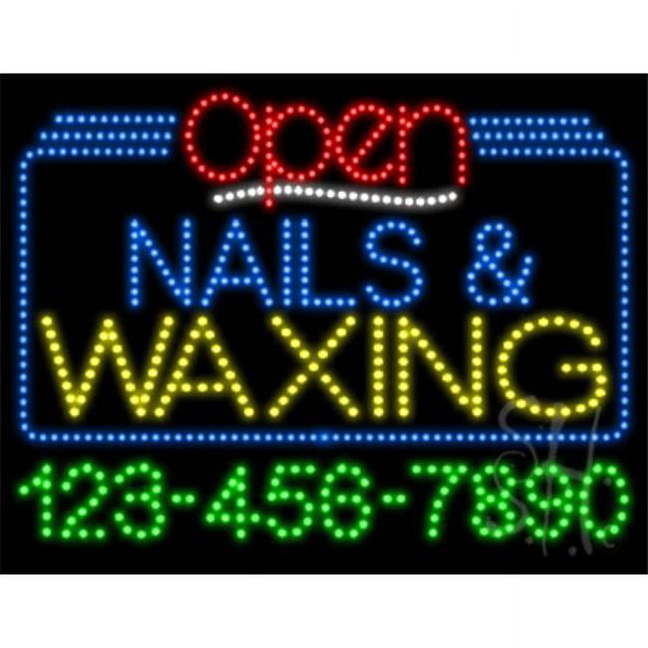 Everything Neon L100-6054 Nails and Waxing Open with Phone Number ...