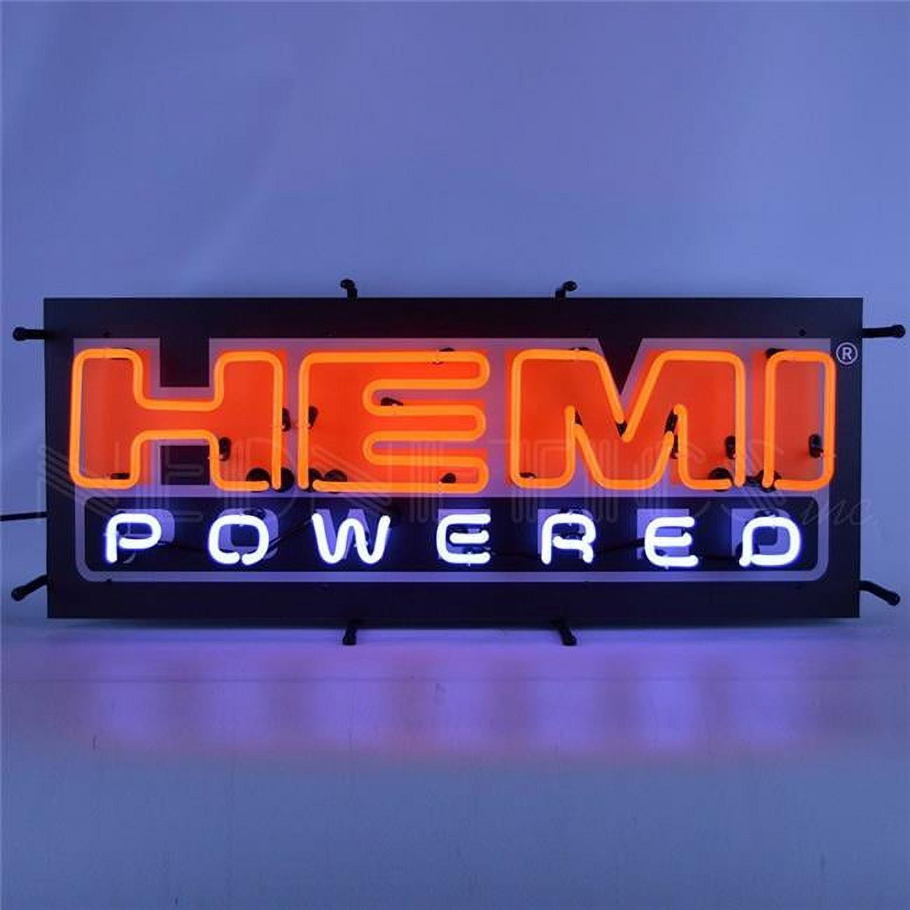 Everything Neon NV-102-1287 Hemi Powered Neon Sign With Backing 14'' x 33'' x 4'' - Walmart.com
