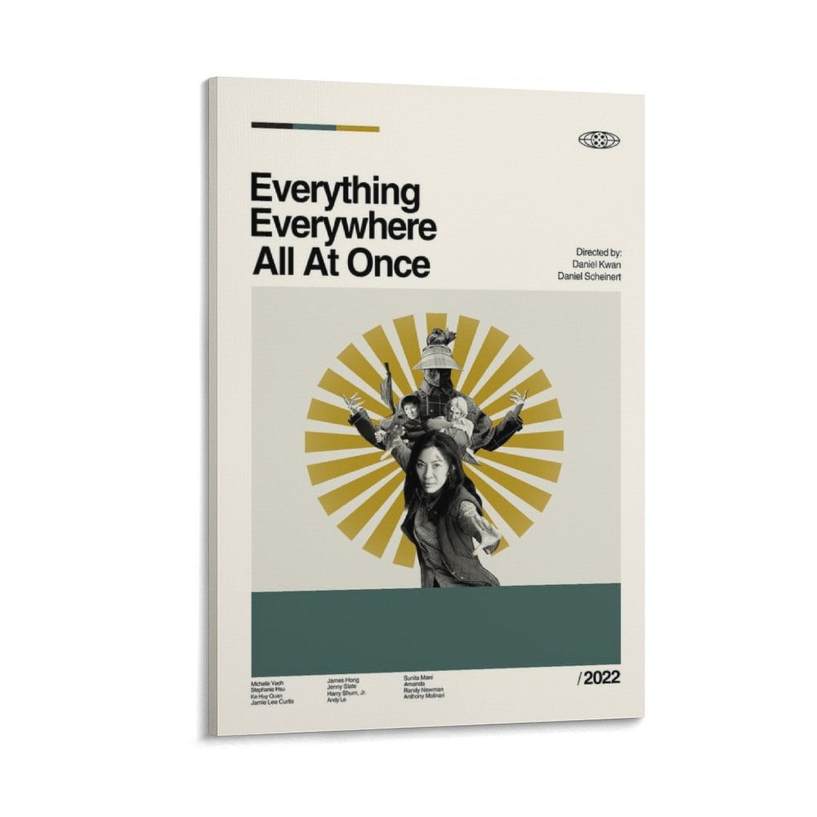 Everything Poster, Everywhere All at Once Movie Poster, Vintage Modern ...