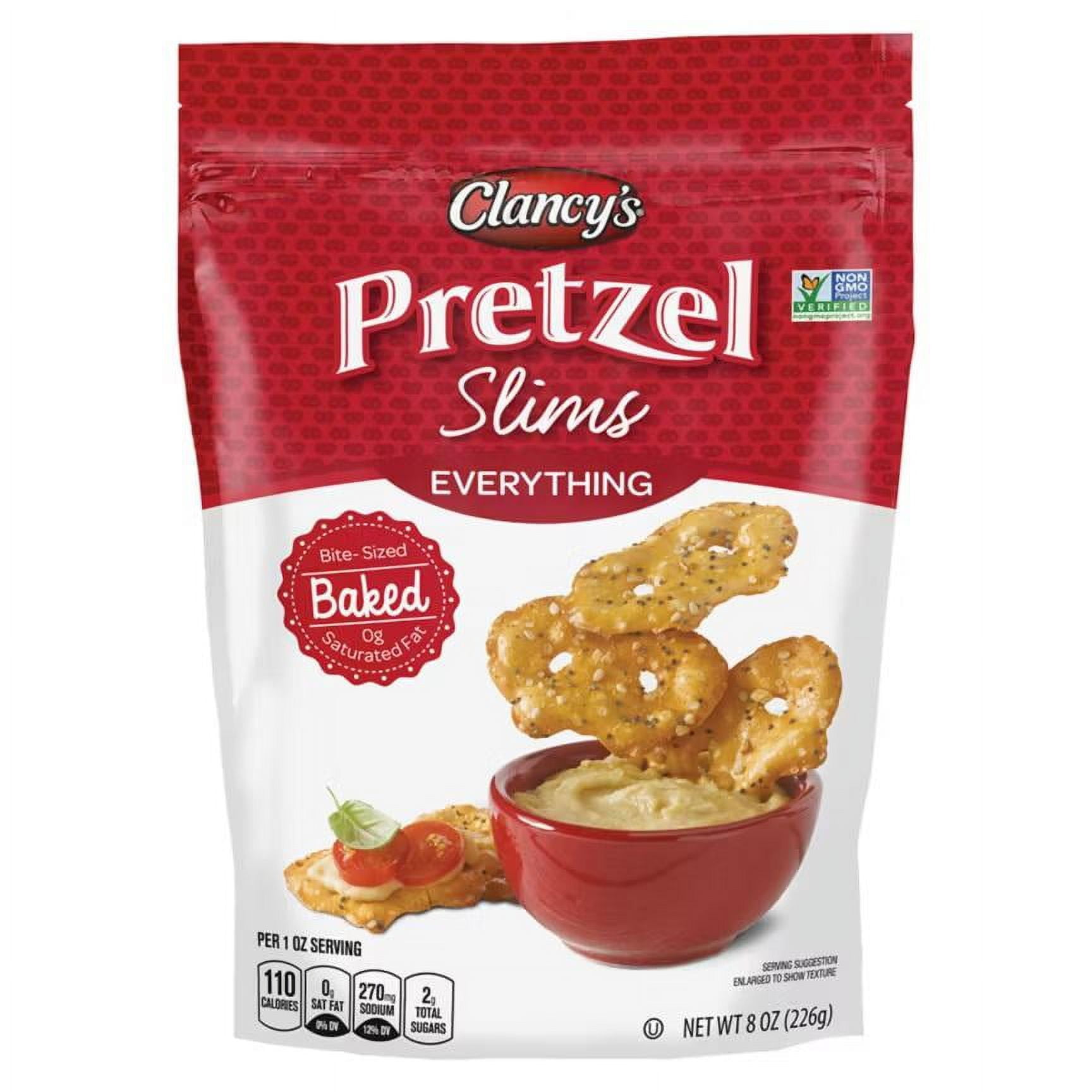 Everything Pretzel Slims 8 oz Buy from Clancy's at Clancy's - Walmart.com