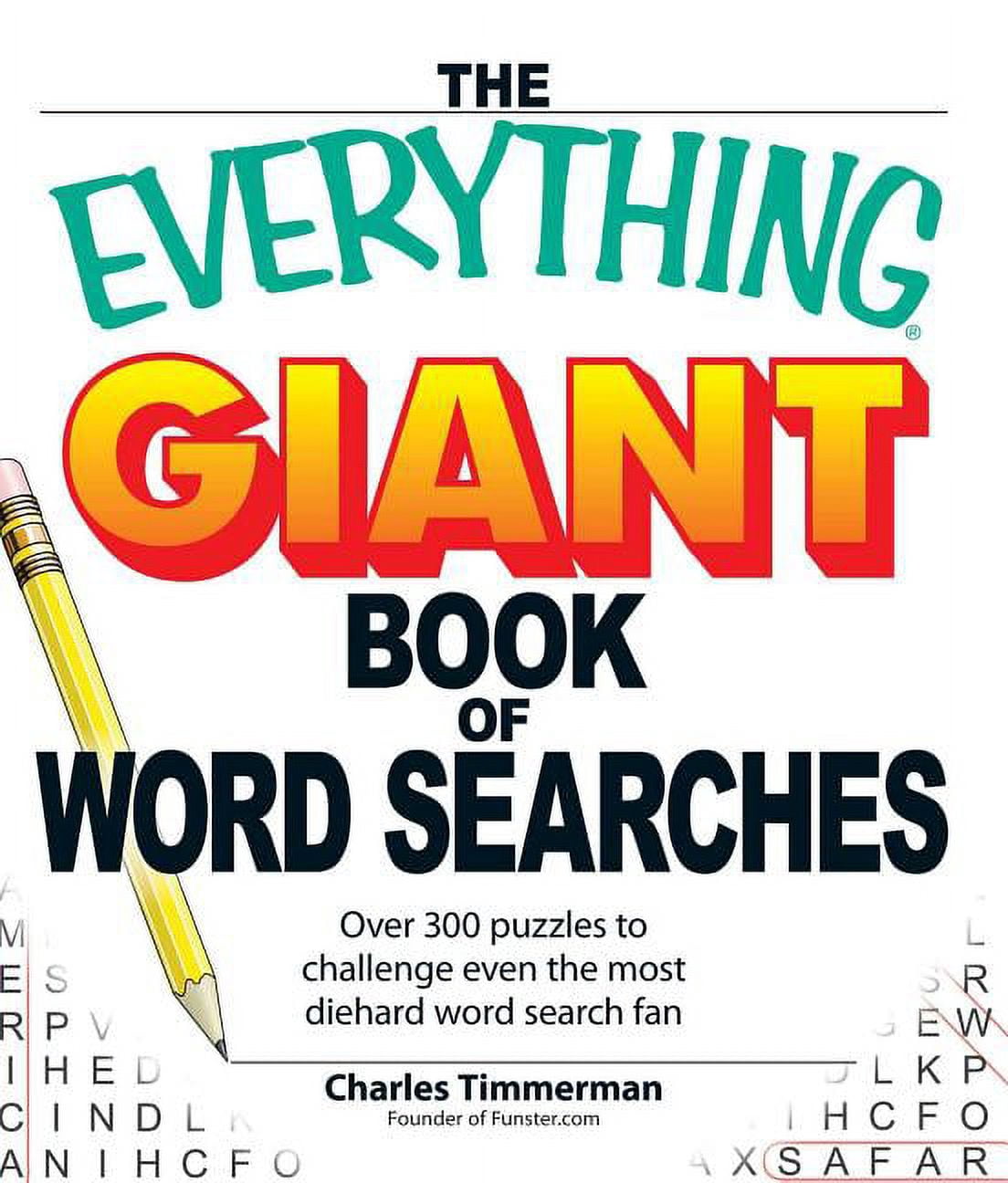 Everything(r) The Everything Giant Book of Word Searches: Over 300 ...