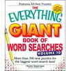 Everything® Series: The Best of Everything Word Search Book : Build ...