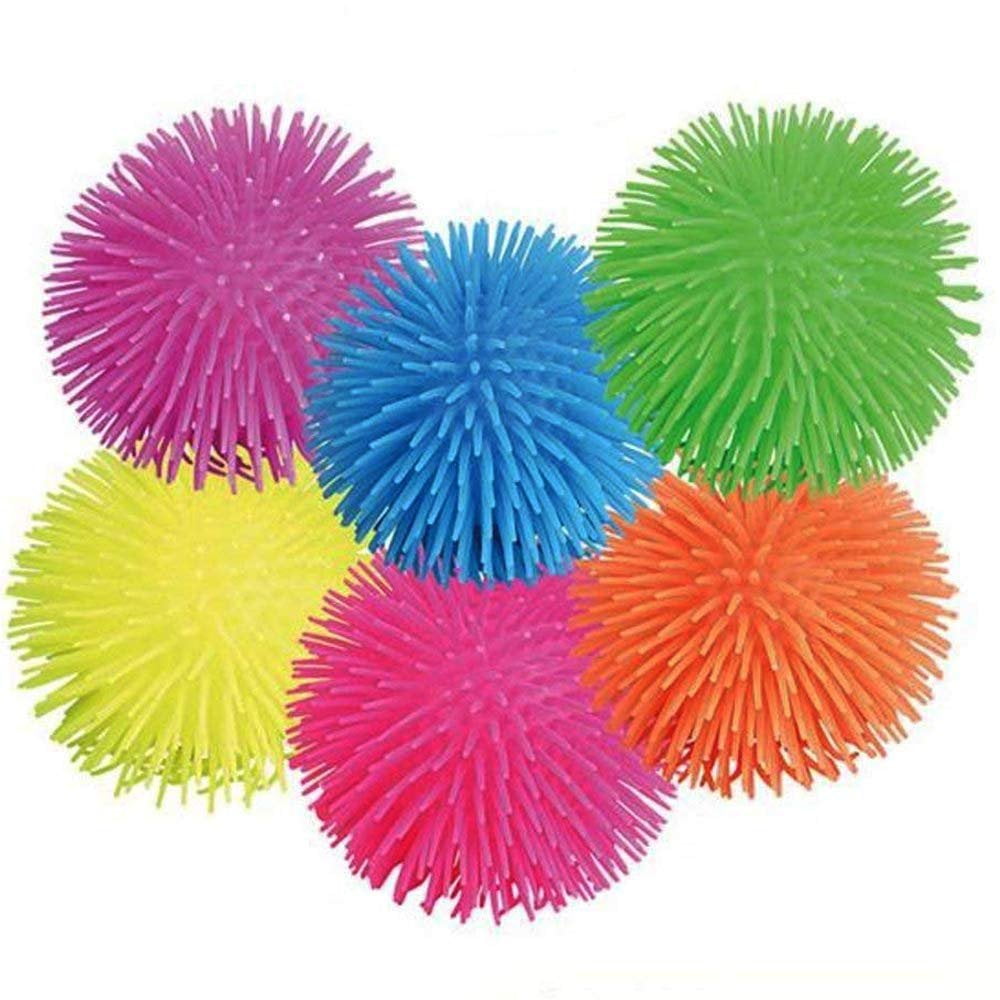Everything You Need | Puffer Balls - 6 Pack Assorted Colors Blue Green ...