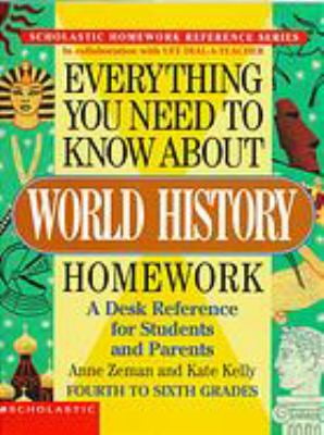 Pre-Owned Everything You Need to Know about World History Homework: A ...