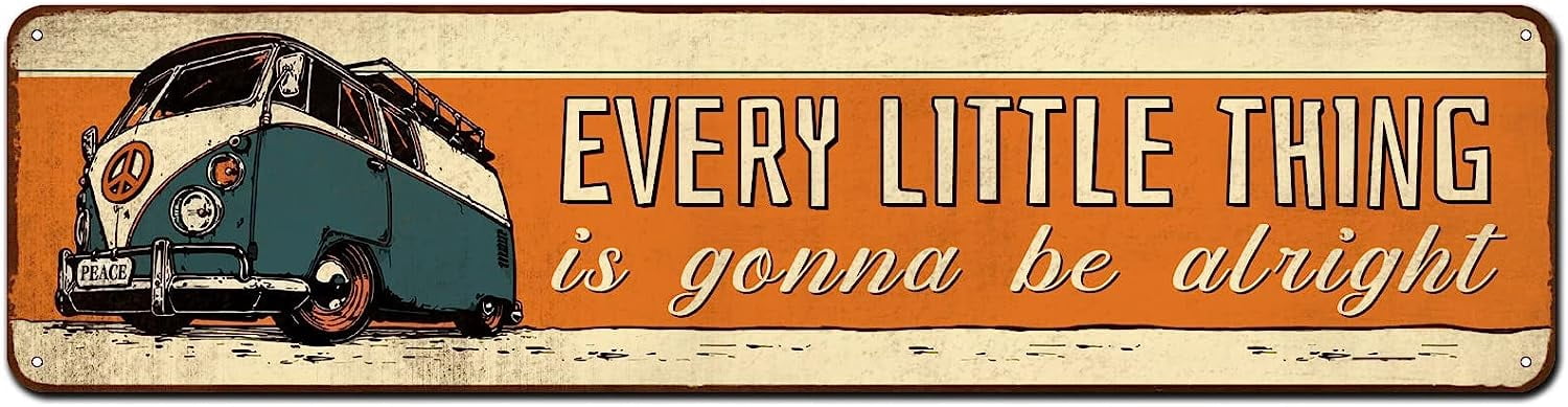 Everything is Figureoutable Metal Tin Signs Wall Décor - Inspirational ...