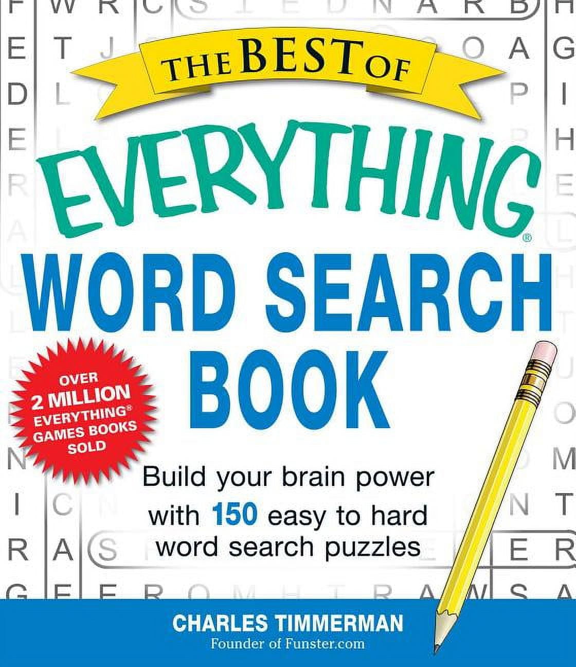 Everything(r) The Best of Everything Word Search Book: Build Your Brain ...