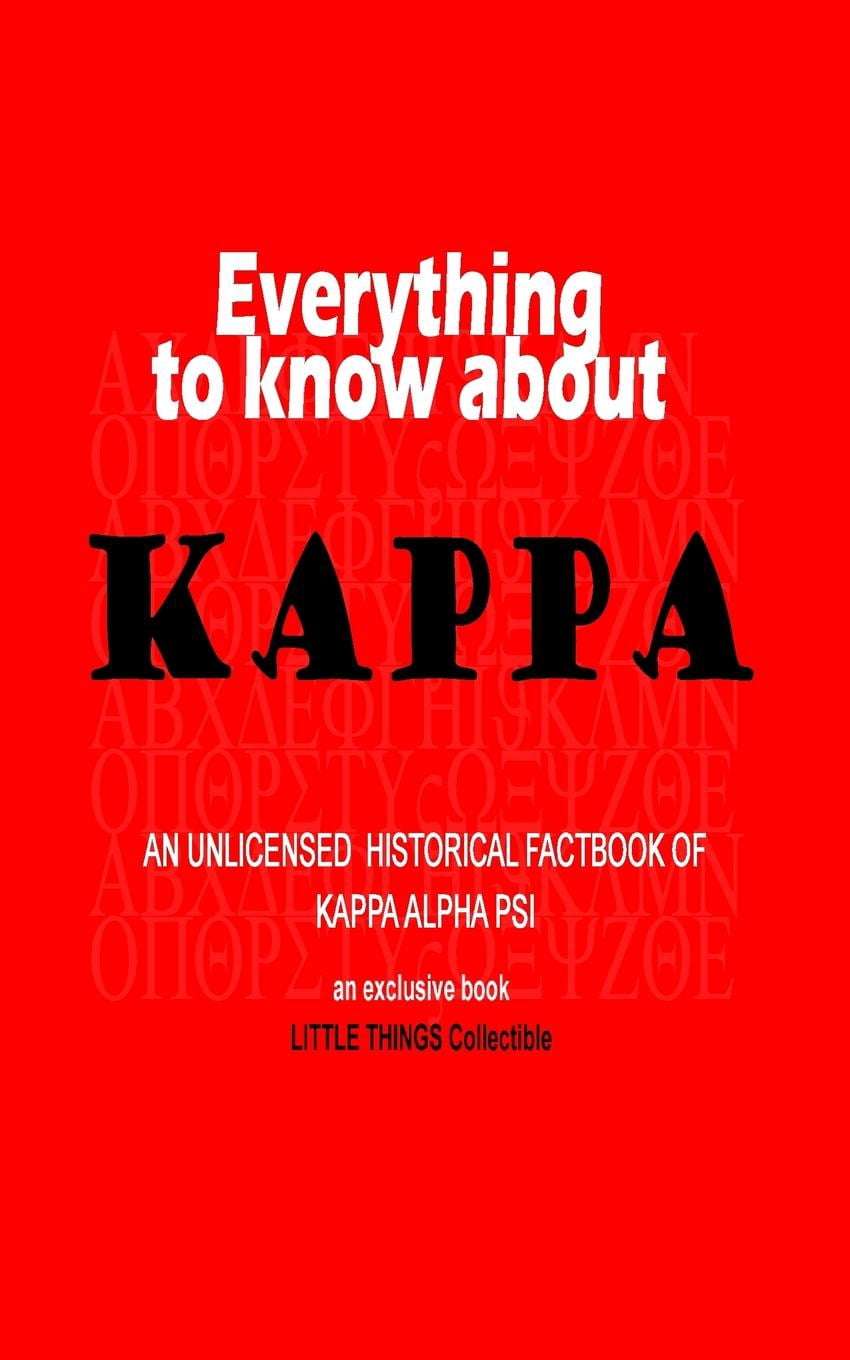 Everything to know about Kappa : an unlicensed historical factbook of ...