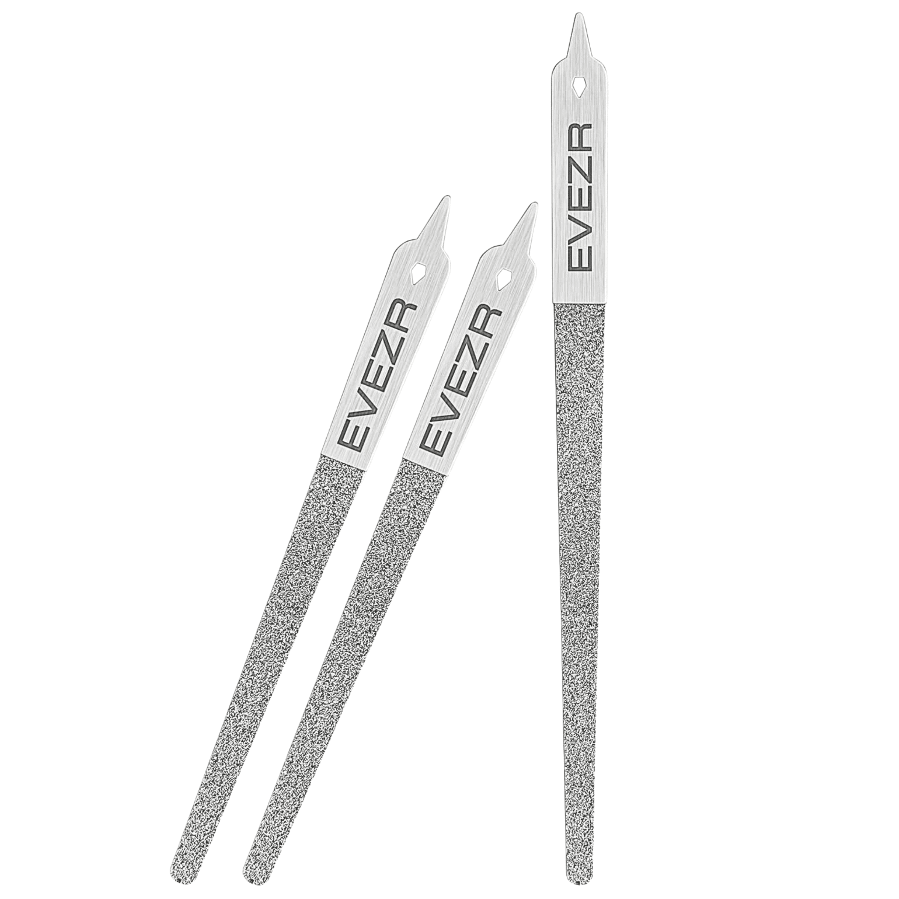 Evezr 3Pcs Sharp Stainless Steel Nail File Set - Walmart.com