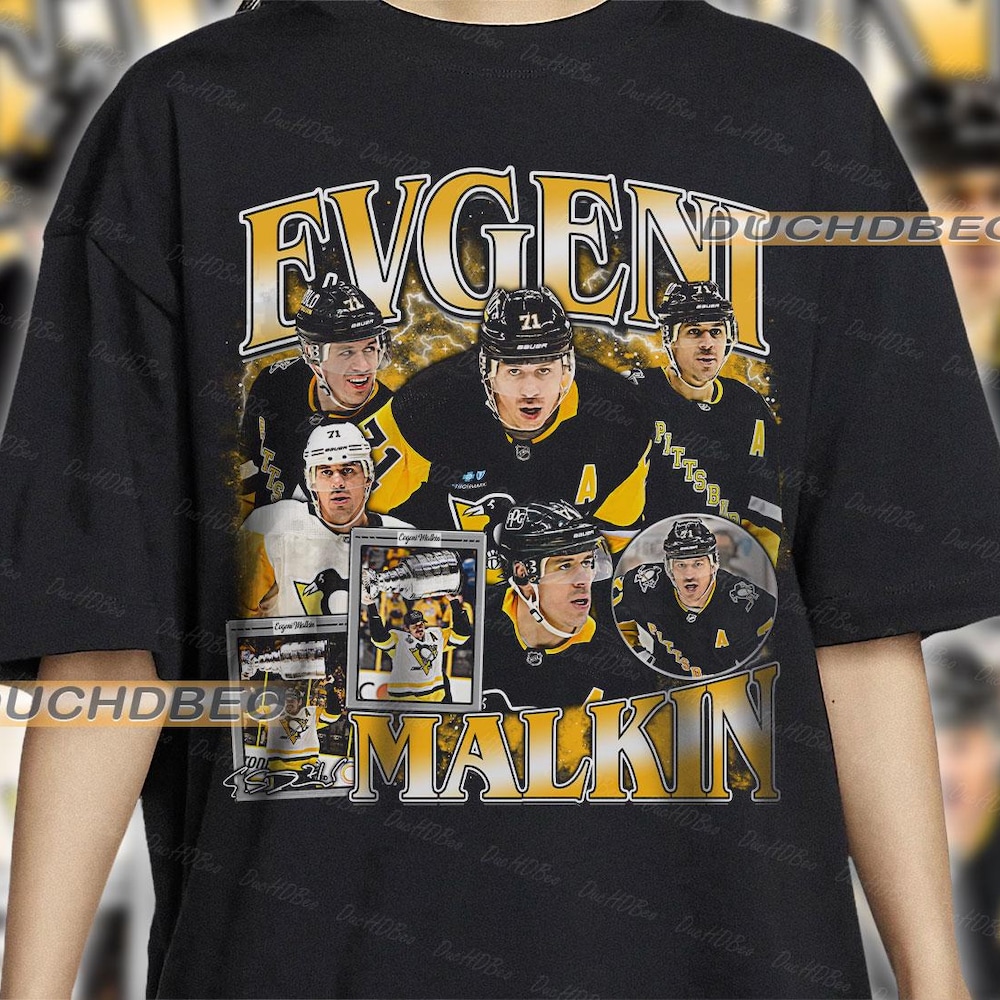 Evgeni Malkin Shirt Ice Hockey American Professional Hockey ...