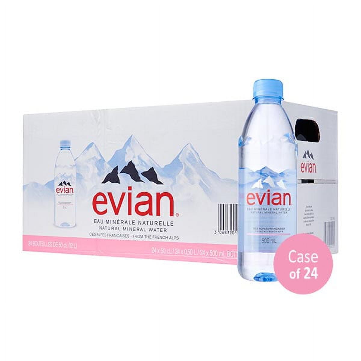 Evian Spring Water Plastic Fs - Walmart.com