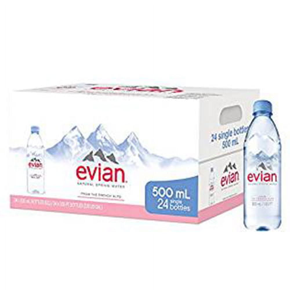 EVIAN - SPRING WATER PLASTIC (24x330ML) - Walmart.com