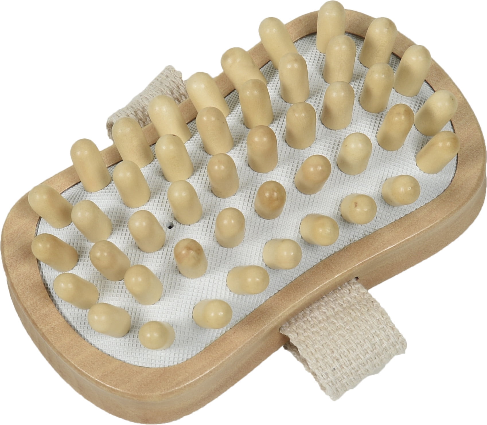 Evideco Spa Wellness Natural Wood Handheld Massager, Rectangular ...