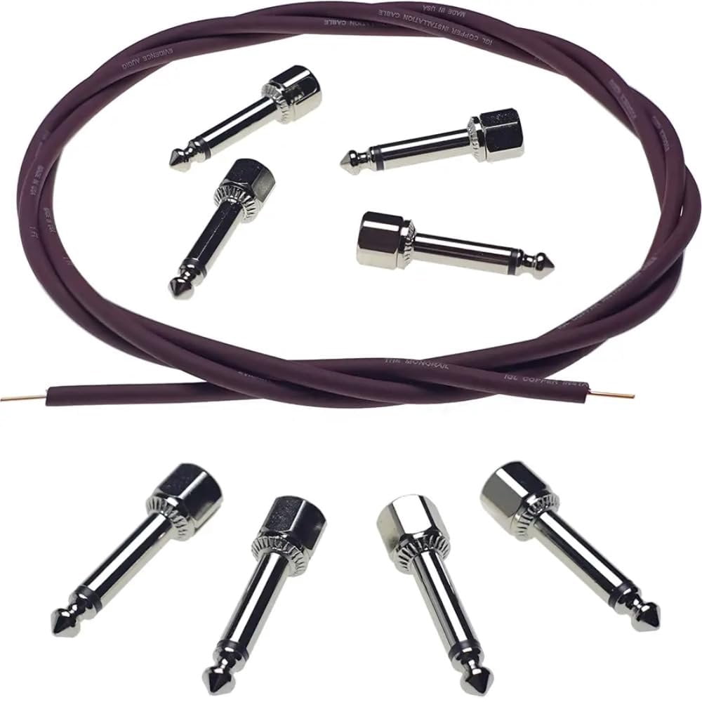 Evidence Audio Monorail SIS DIY Solderless Guitar Patch Cable Kit -10 ...