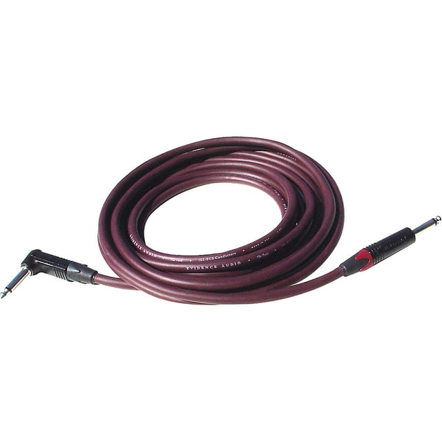 Evidence Audio The Forte Instrument Cable Right to Straight Plugs 15 ...