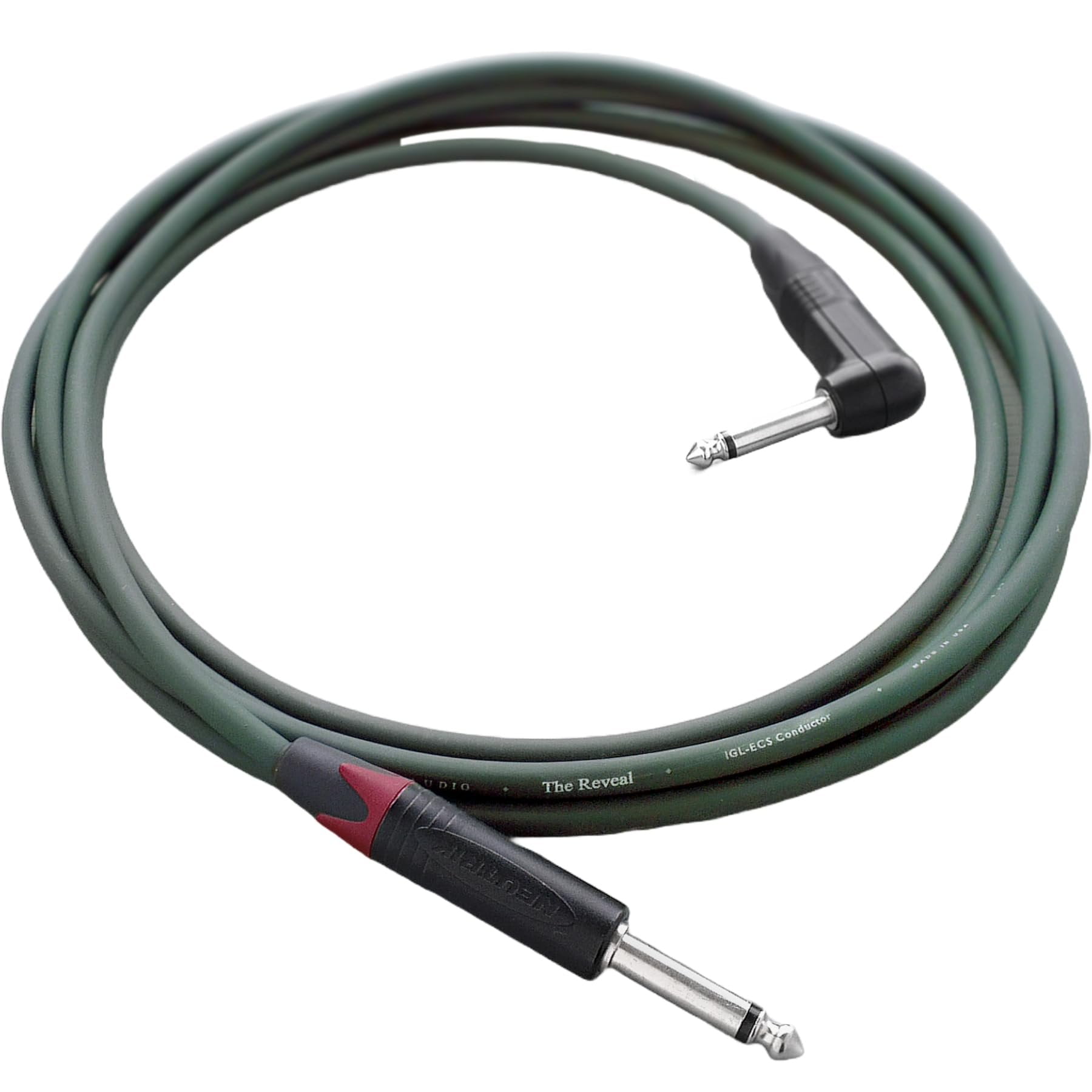 Evidence Audio The Reveal Instrument Cable Right to Straight Plugs 10 ...