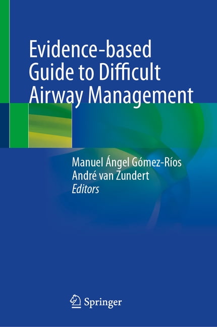 Evidence-Based Guide to Difficult Airway Management, (Hardcover ...