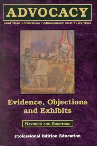 Pre-Owned Evidence, Objections, and Exhibits: Court Trials ...
