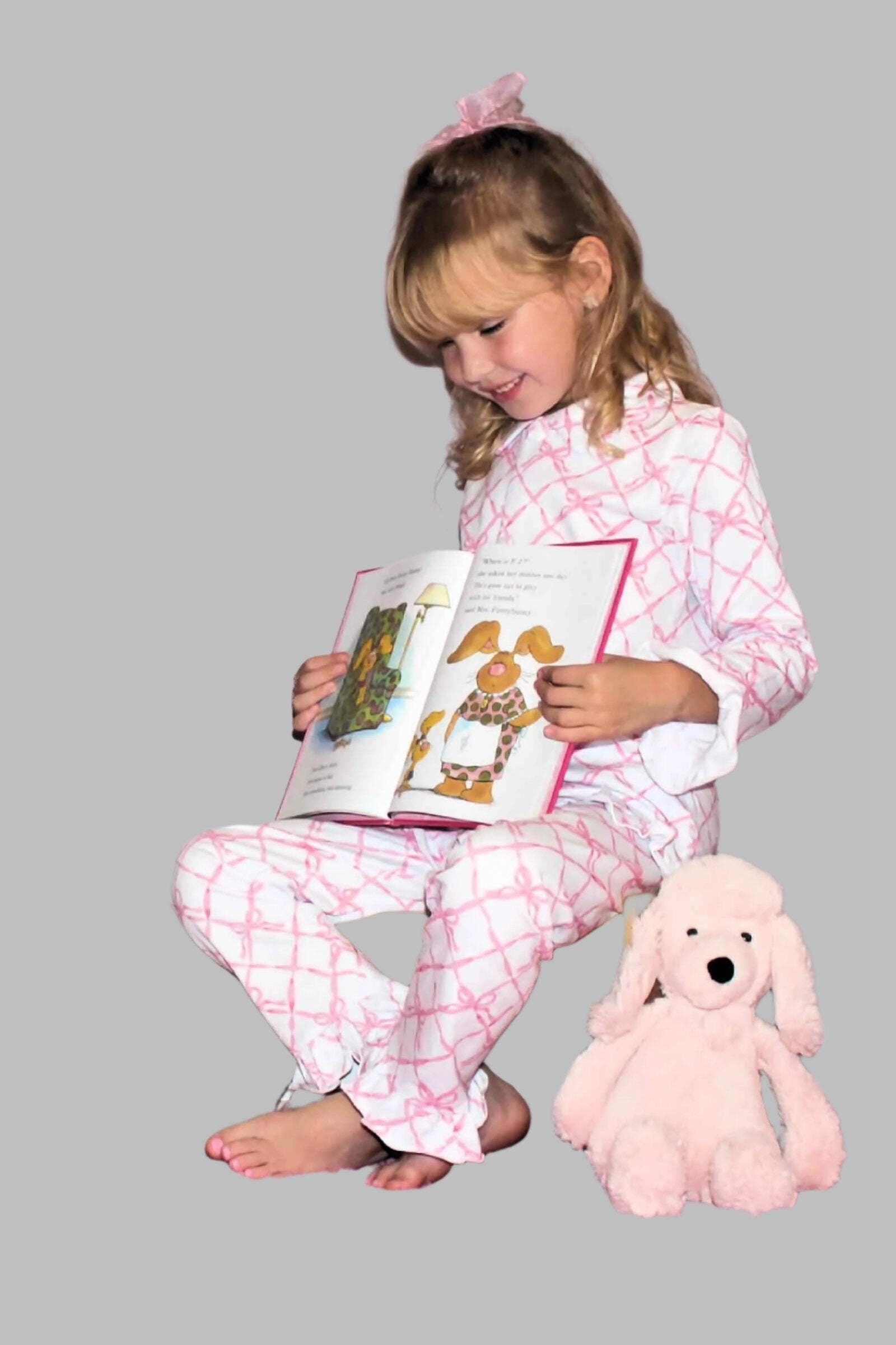 Evie's Pink Little Princes Pajama | 2 Piece Set | Abby & Evie - Walmart.com