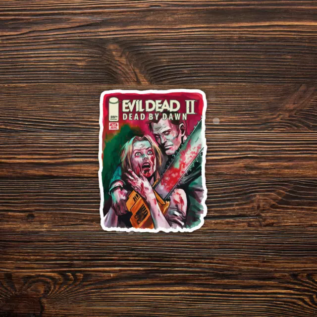 Evil Dead 2 Dead By Dawn Horror Vhs Art - Ash Williams Scared ...