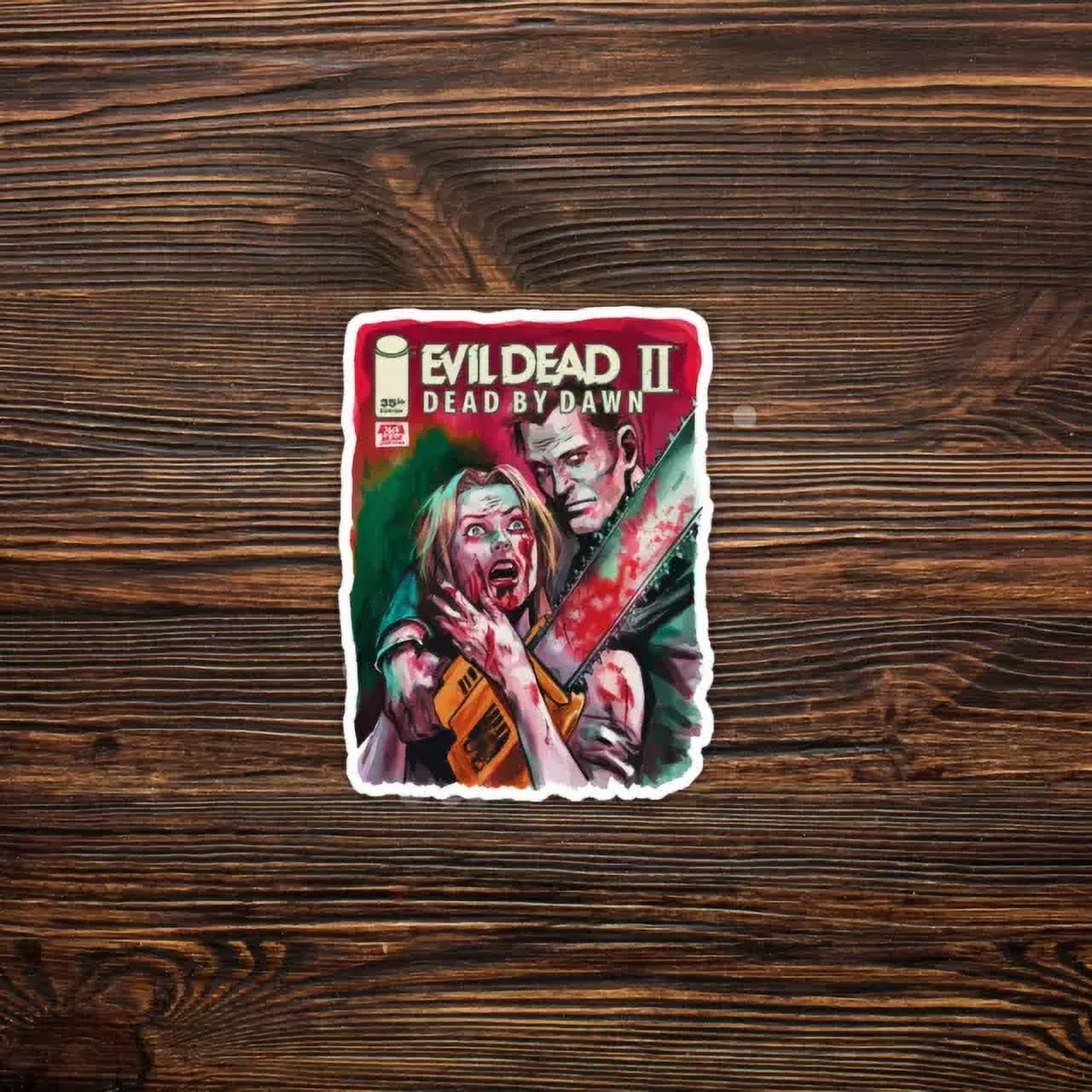 Evil Dead 2 Dead By Dawn Horror Vhs Art - Ash Williams Scared ...