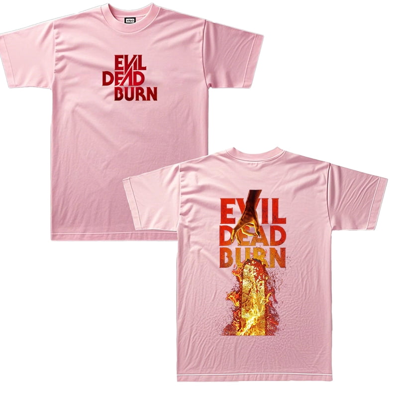 Evil Dead Burn Movie Merch T-shirt Summer Unisex Fashion Short-sleeved ...