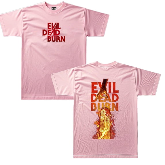 Evil Dead Burn Movie Merch T-shirt Summer Unisex Fashion Short-sleeved ...