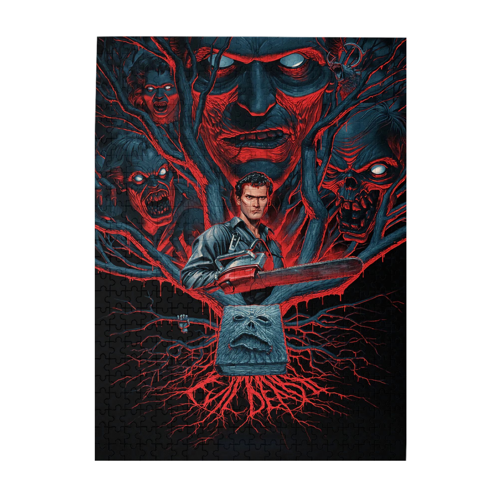 Evil Dead Horror 1000 Piece Jigsaw Puzzle for Adults Kids, Challenging ...