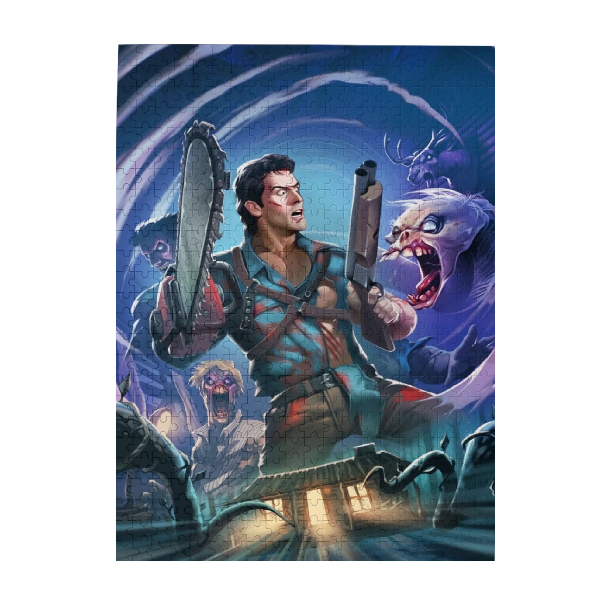 Evil Dead Horror 300 Piece Jigsaw Puzzle for Adults Kids, Challenging ...