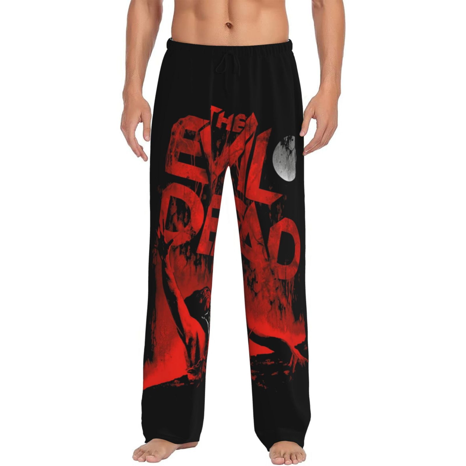 Evil Dead Horror Pajama Pants for Men, Super Soft All over Print Lounge ...