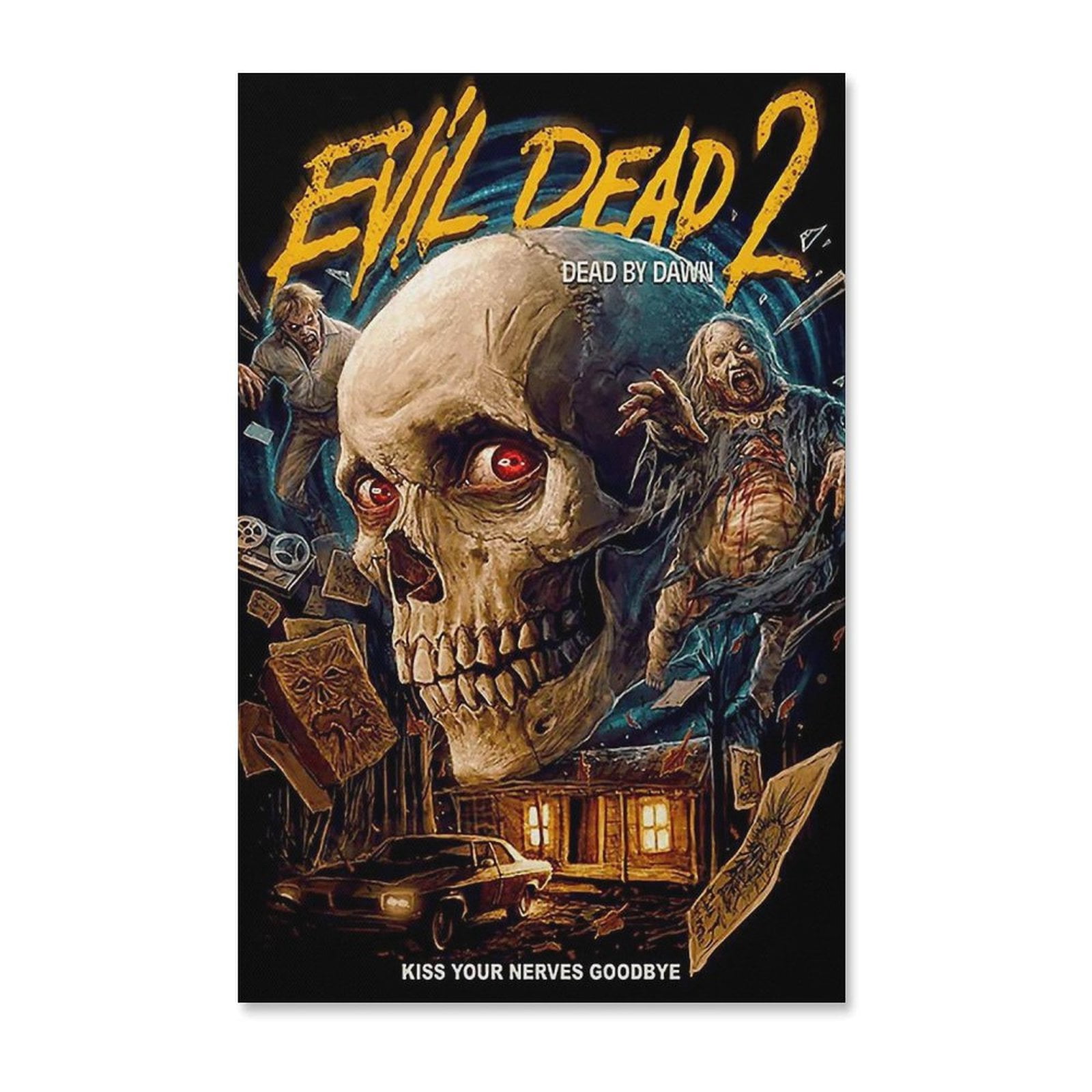 Evil Dead Poster Canvas Painting Creativity Poster for Living Room Home ...