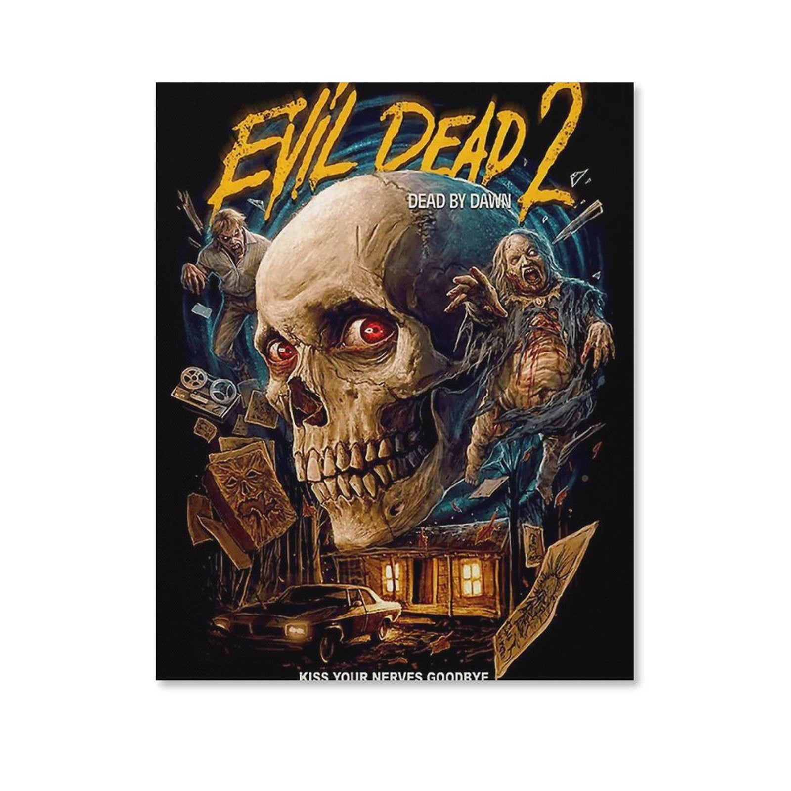 Evil Dead Poster Canvas Painting Creativity Poster for Living Room Home ...