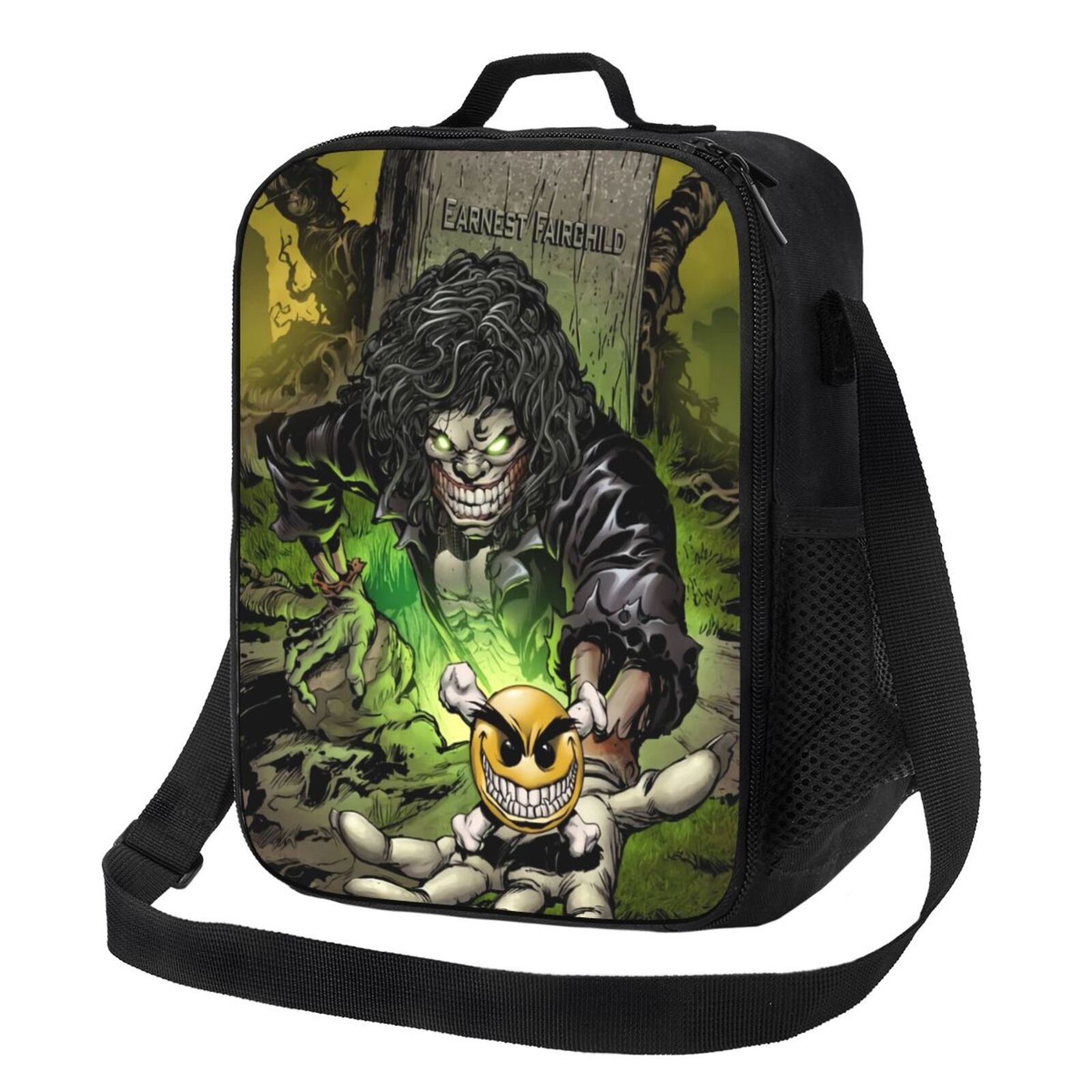 Evil Ernie Scream Lunch Bag, Insulated Lunch Box, Reusable With Side ...