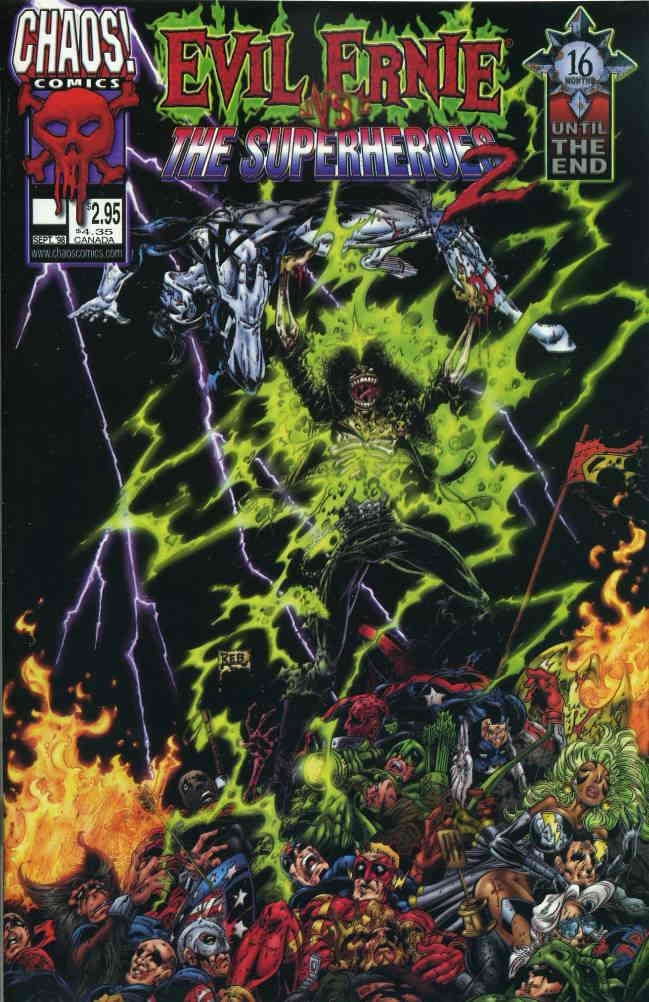 Evil Ernie vs. the Super Heroes #2 VF ; Chaos Comic Book - Walmart.com