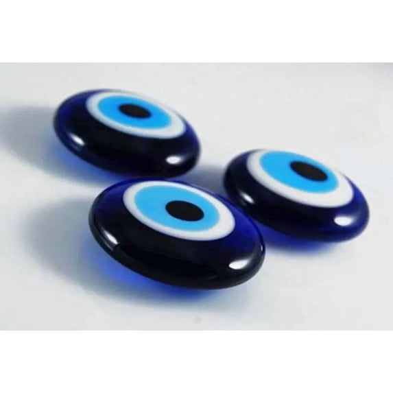 Evil Eye Blue Round Magnet Luck Charm Home Decor For Fridge 3 Peace ...