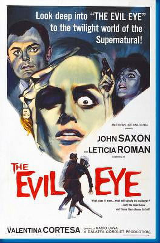 Evil Eye Movie Poster Art Poster 24x36 Unframed, Age: Adults, Rectangle ...