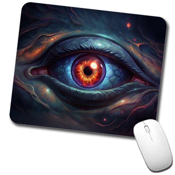 Evil Eye Scary Creepy Mouse Pad Low Profile Gaming Mat - Walmart.com