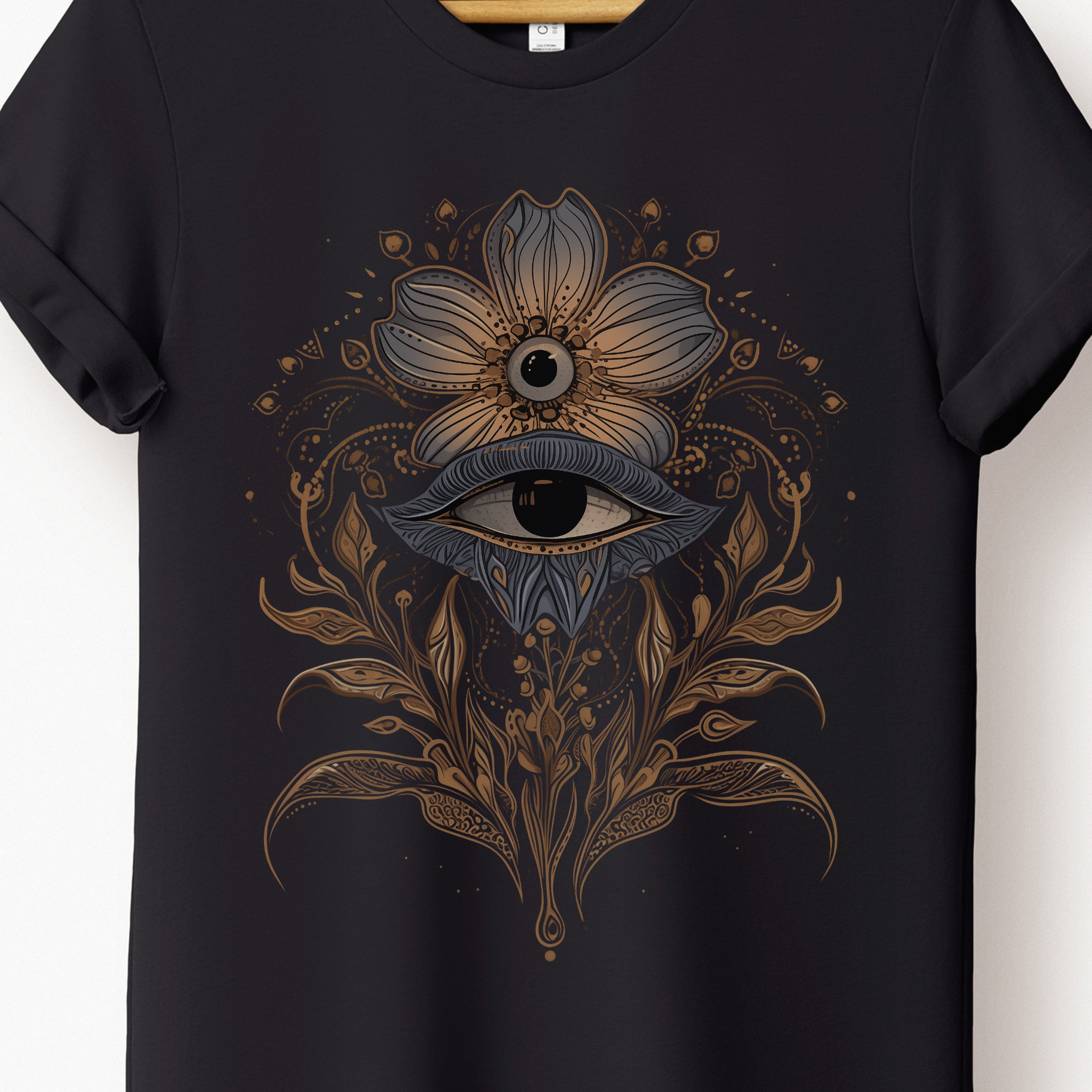 Evil Eye Shirt, Grunge Alt Clothing, Harajuku Pastel Goth, Goblincore ...
